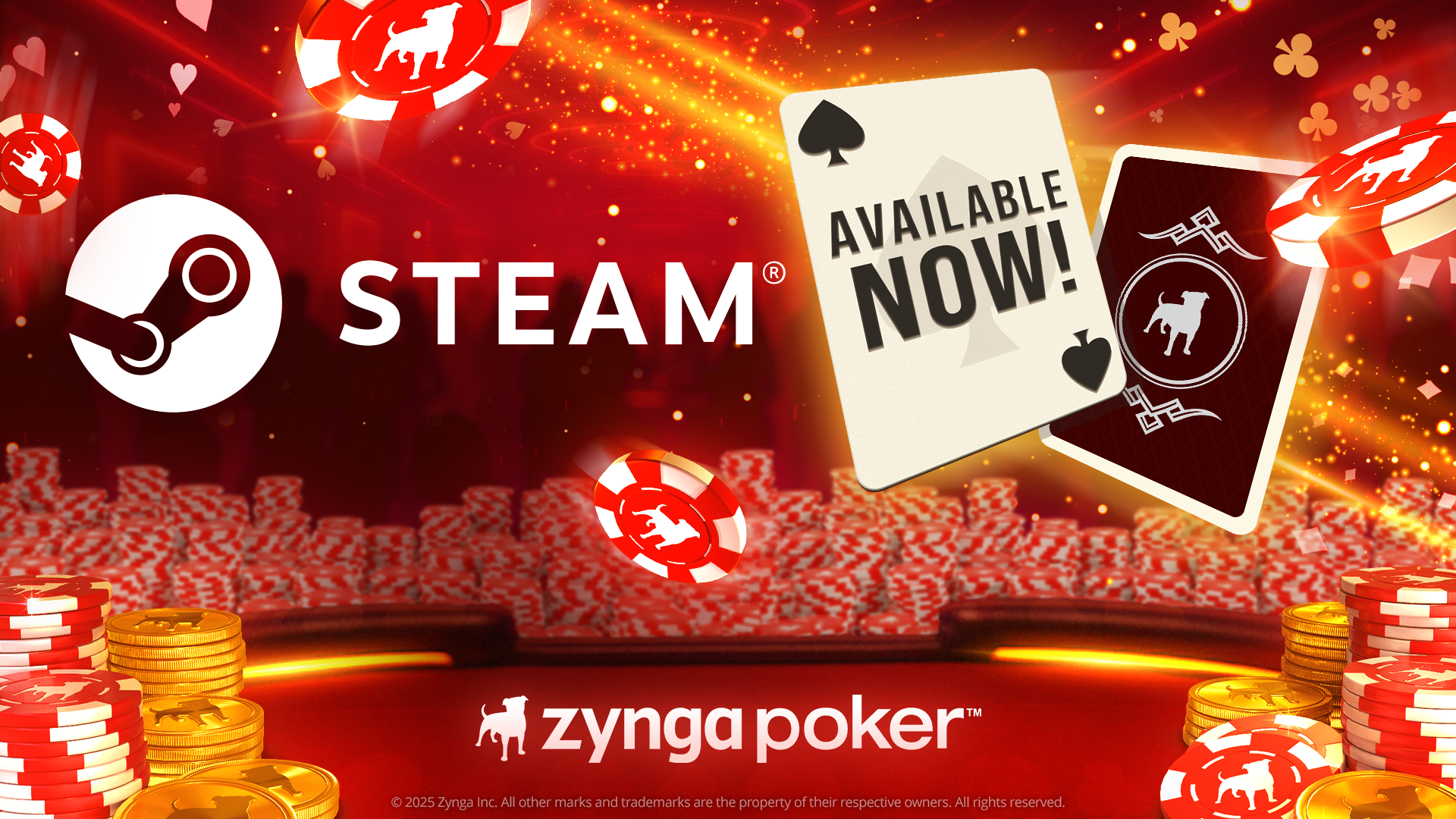 Zynga Poker now on Steam bringing classic Texas Hold’em to PC Players