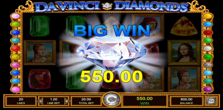 Da Vinci Diamonds Slot Review 2025 – Free Demo & Real Money Play