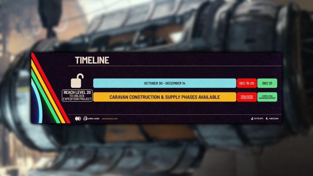 The Arc Raiders Expedition Project deadline is getting closer so here ...