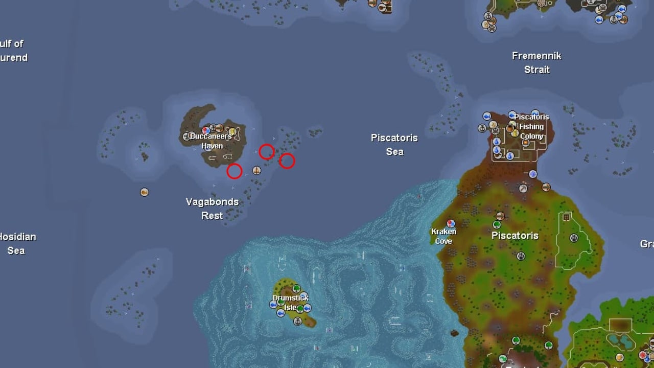 If you're looking for Pirate Shipwrecks in OSRS here's where to find ...