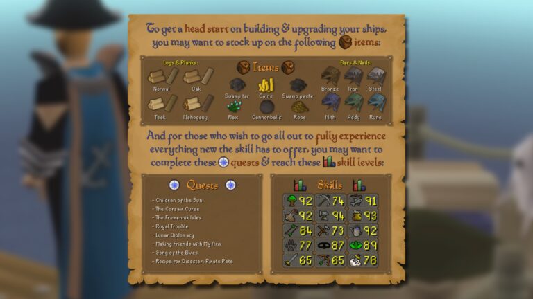Prepare for Sailing in Old School RuneScape before November 19 launch ...