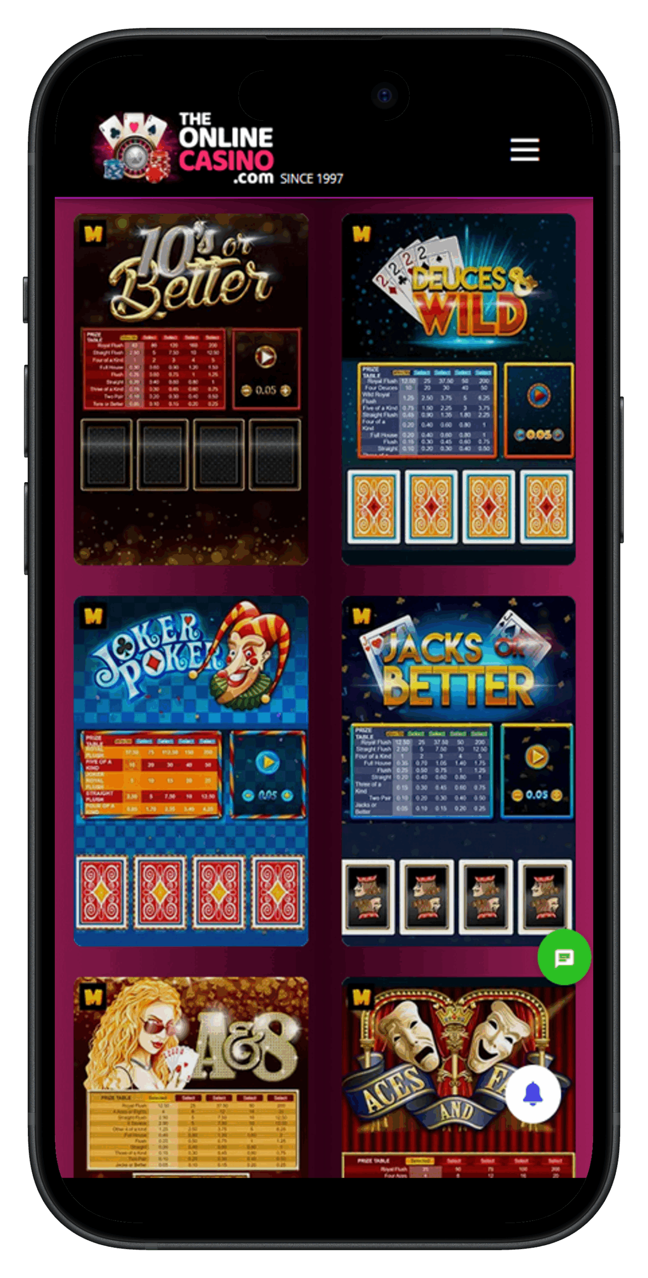 Best Video Poker Sites 2026 - Play Video Poker for Real Money