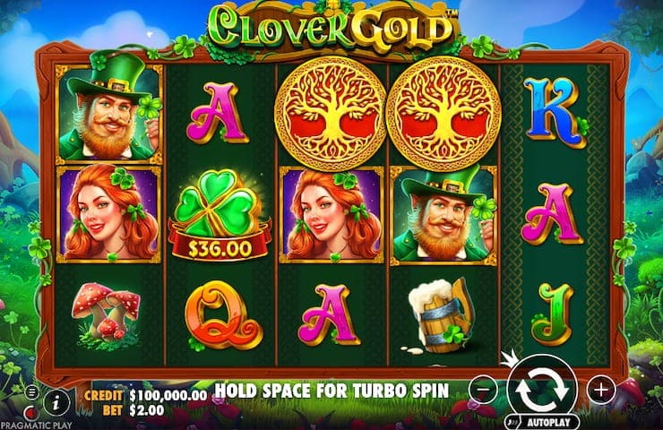 Clover Gold Slot Review and Free Demo - 96.54% RTP