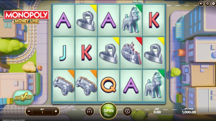 MONOPOLY Money Line Slot Review & Free Demo - 96.18% RTP