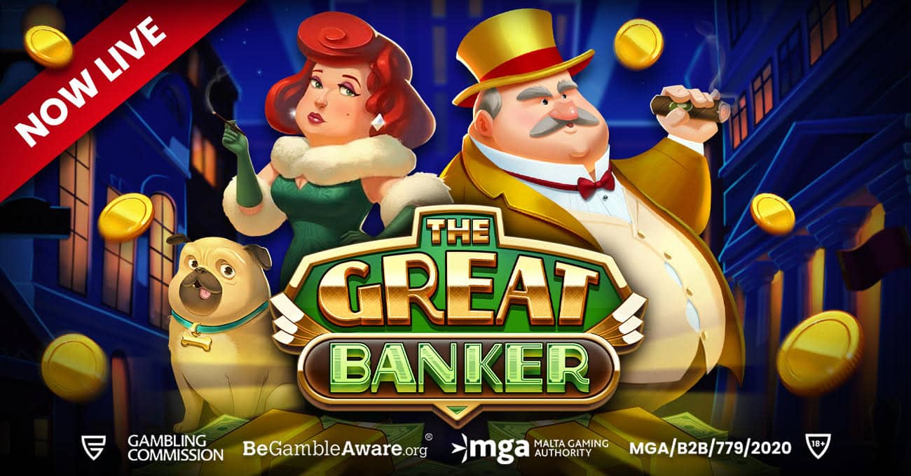 The Great Banker slot brings glitz and big wins back to the reels