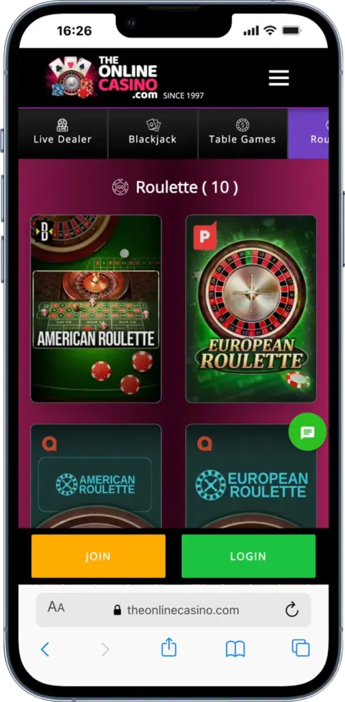 Best Roulette Apps for 2026 - Top Mobile Roulette Casinos