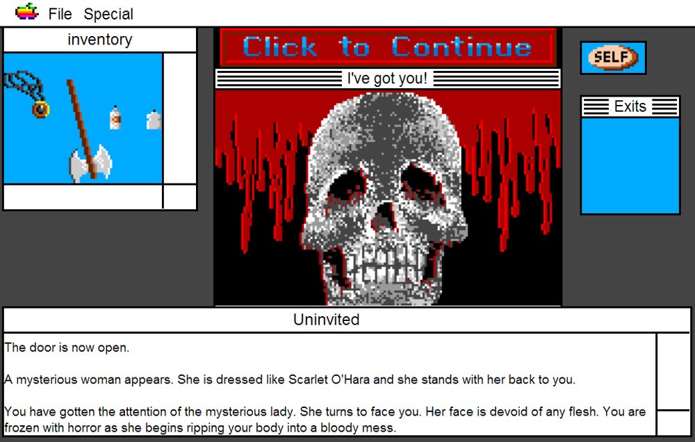 Uninvited (1986) - Game details | Adventure Gamers