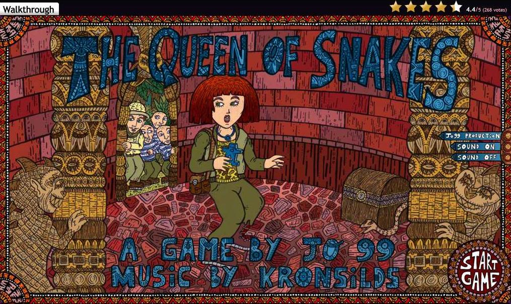 The Queen of Snakes (2013) - Game details | Adventure Gamers